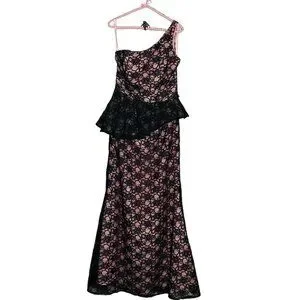 Mori Lee | Dresses | Mori Lee Morilee Madeline Gardner 4 Black Lace ...